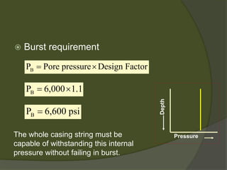 Drilling Engineering - Casing Design | PDF