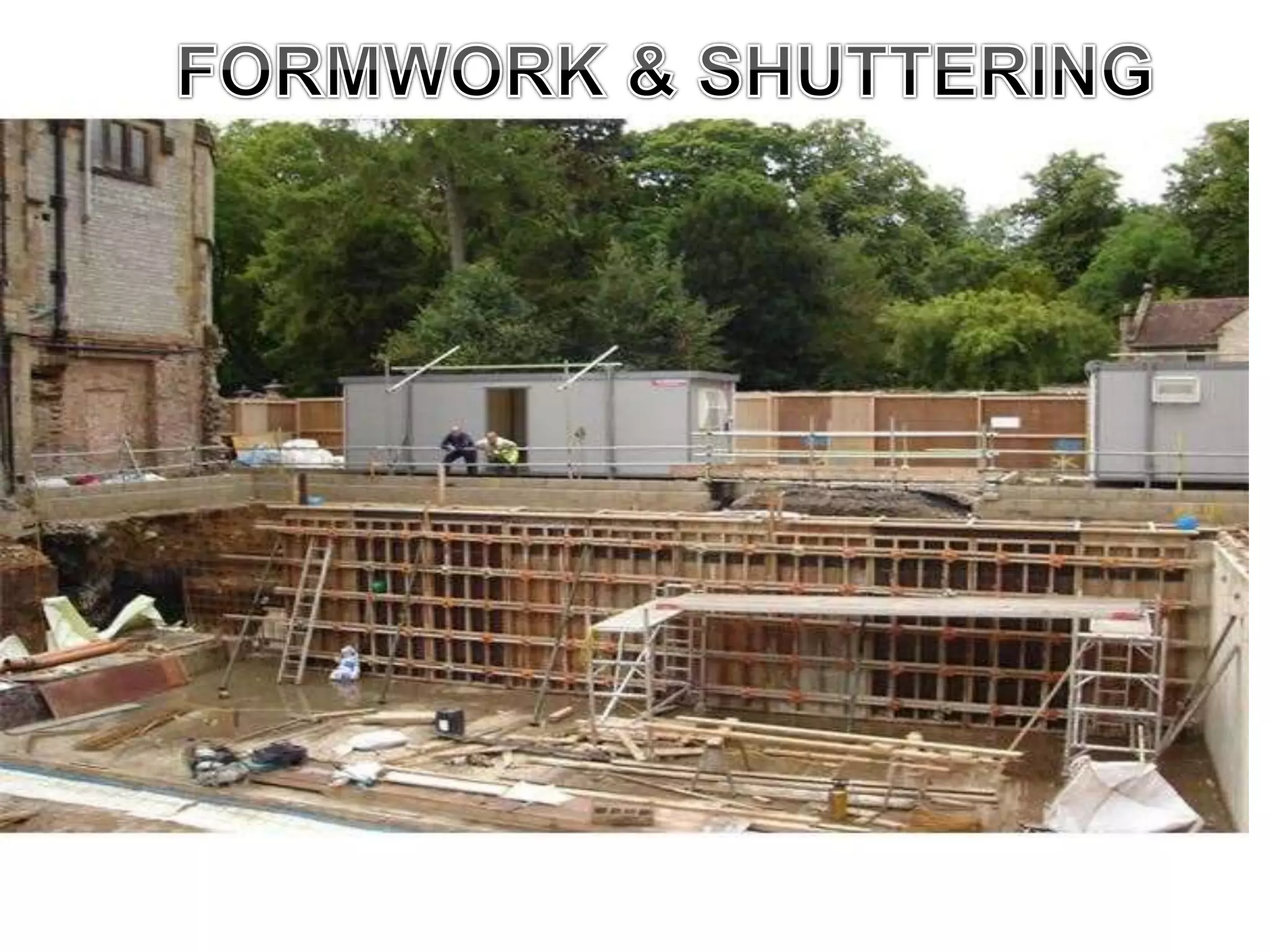 Formwork in civil engineering | PPTX