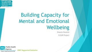 Building Capacity for Mental and Emotional Wellbeing - Shauna Houston ...