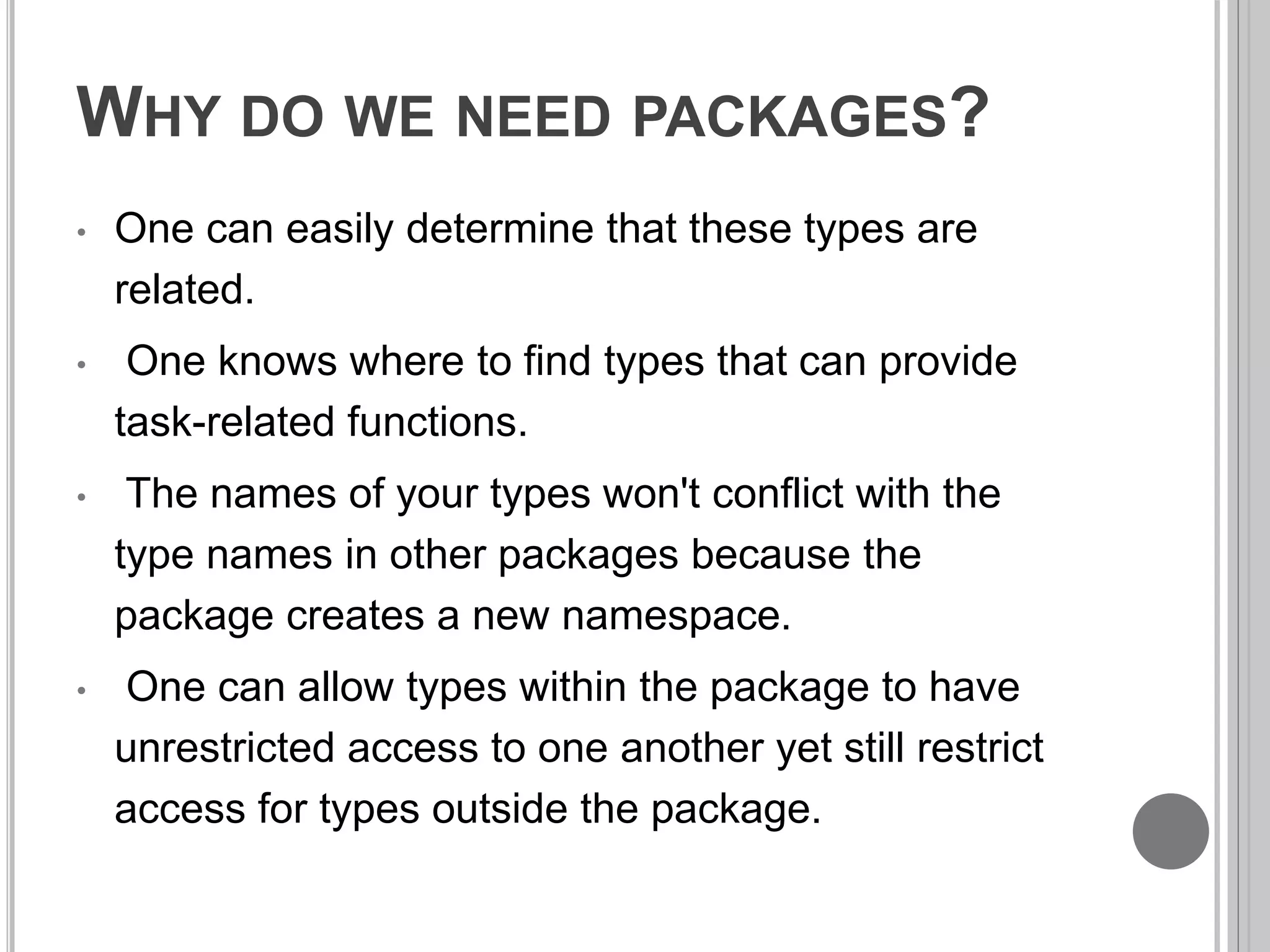 5.interface and packages | PPTX