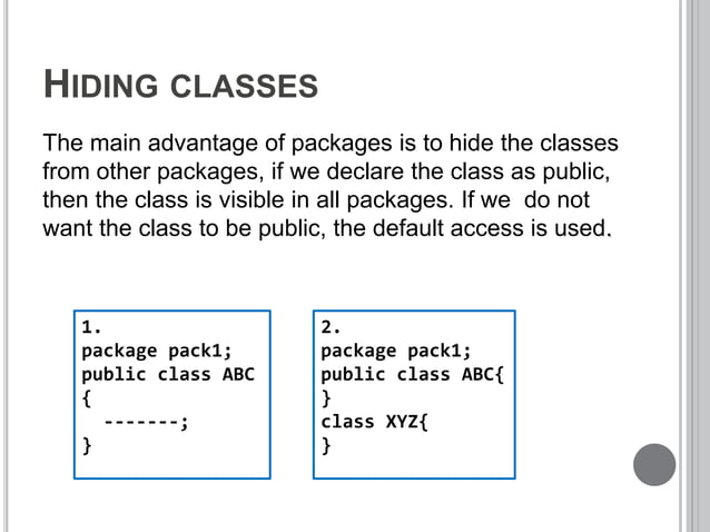 5.interface and packages | PPT