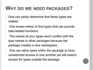5.interface and packages | PPTX