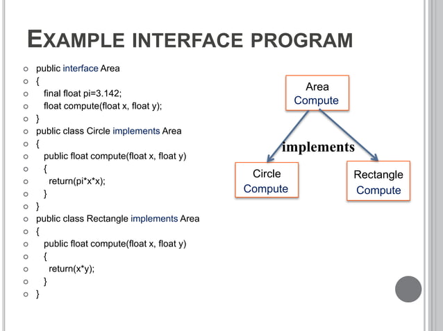 5.interface and packages | PPT