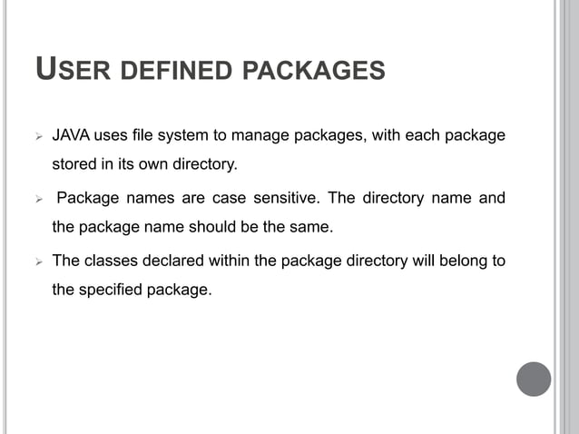 5.interface and packages | PPT
