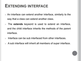 5.interface and packages | PPT