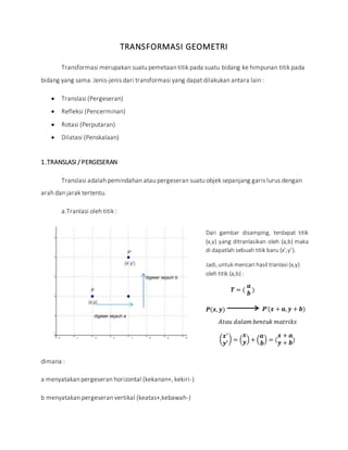 5. transformasi geometri | DOCX
