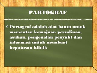 Format partograf | PPT