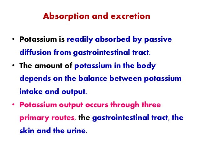 POTASSIUM METABOLISM