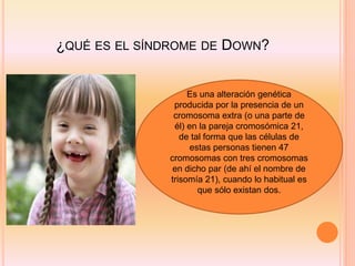 cromosomopatías y síndrome de down | PPTX