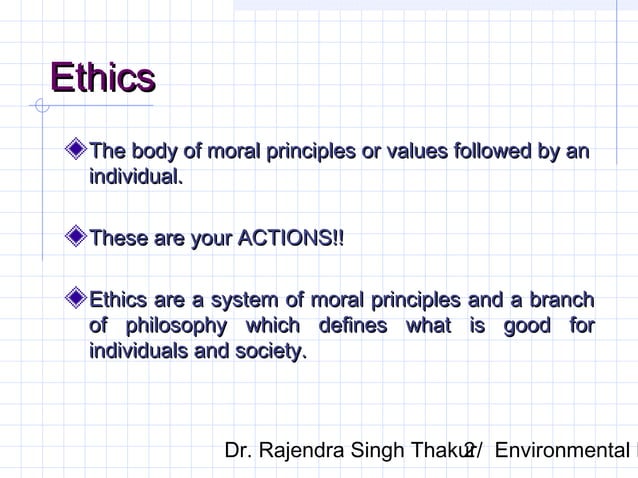 Ethics and Moral Value | PPT
