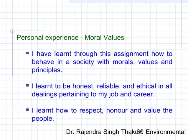 Ethics and Moral Value | PPT