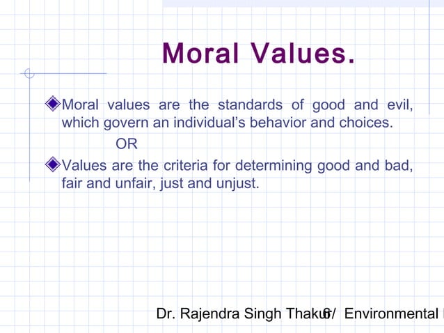 Ethics and Moral Value | PPT
