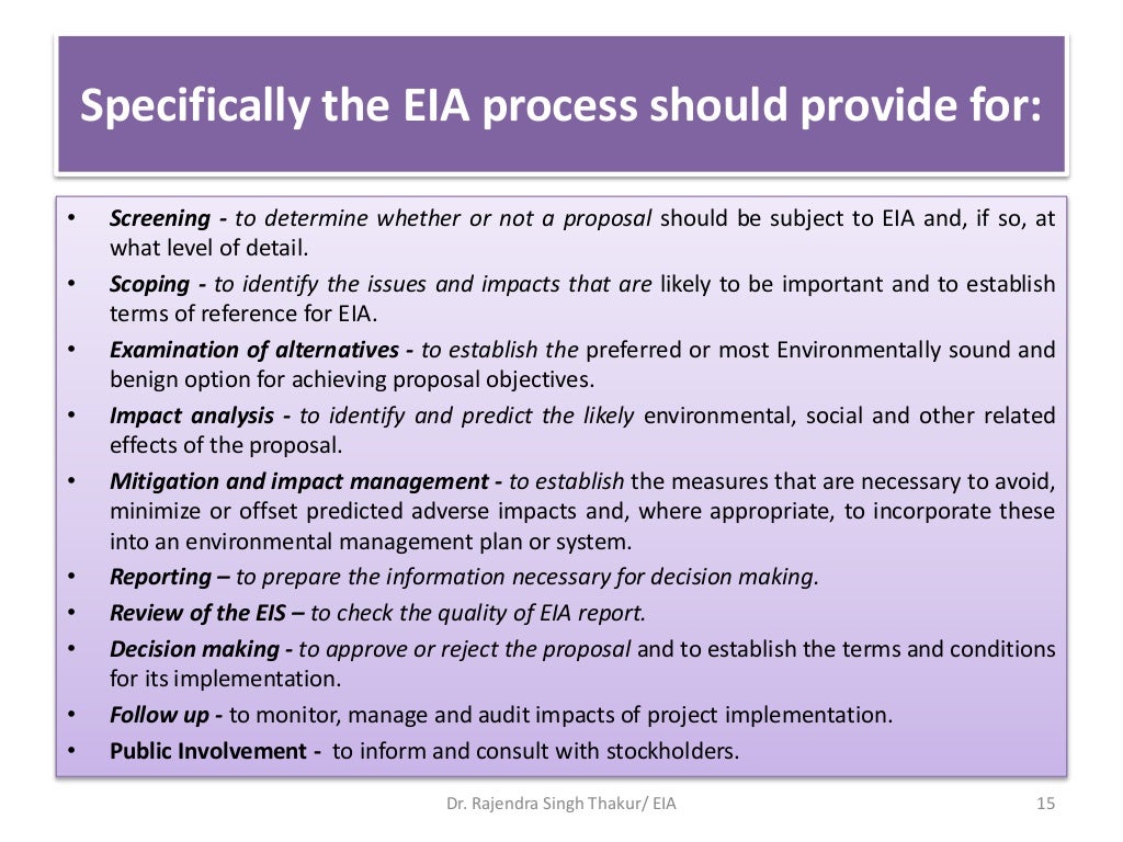 EIA Process