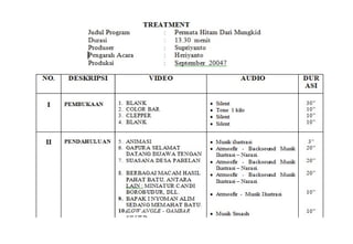 5. bentuk naskah produksi | PPT