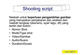 5. bentuk naskah produksi | PPT