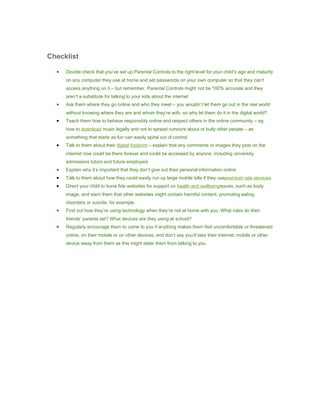 Safety advice from Vodaphone | DOC