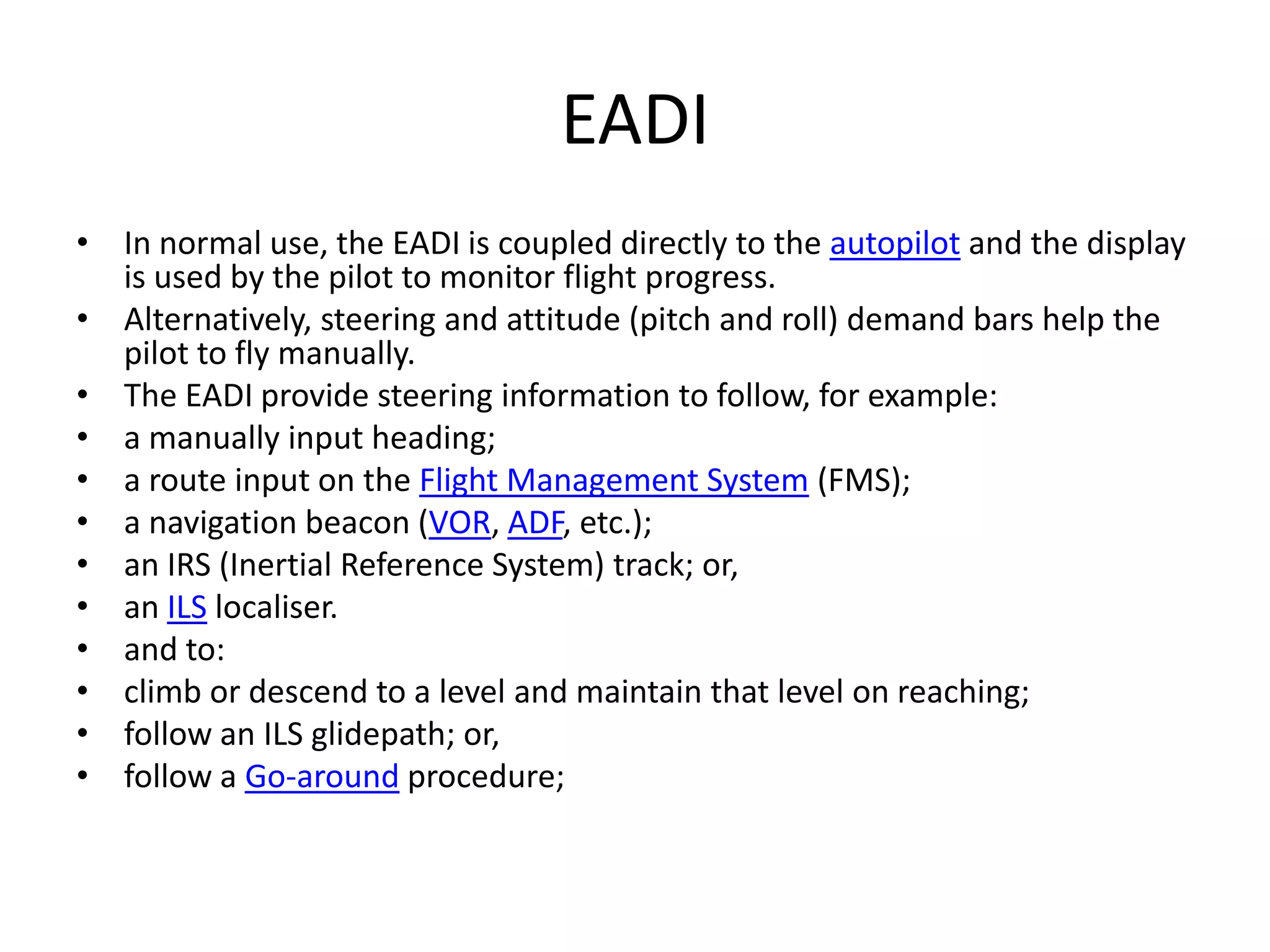 EASA PART-66 MODULE 5.15 : TYPICAL AIRCRAFT INSTRUMENT SYSTEMS | PPTX