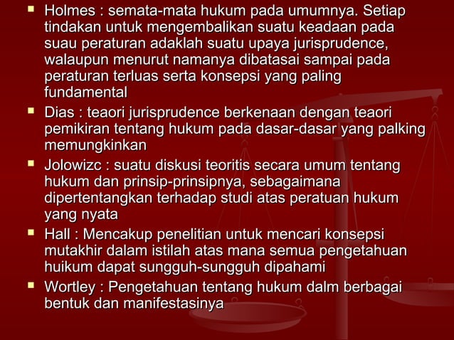 pengertian filsafat hukum | PPT