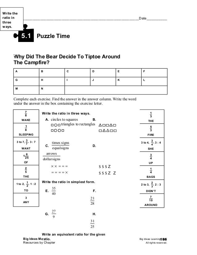5 1 Puzzle Time 5 1 Puzzle Time
