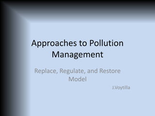 5. pollution management strategies | PPTX