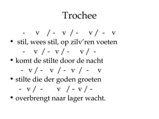 metrum in gedichten | PPT