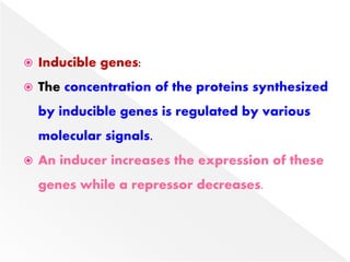 REGULATION OF GENE EXPRESSION | PPTX