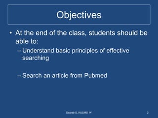 5. searching for evidence | PPTX