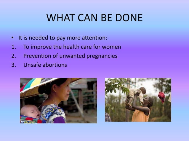 5.improve maternal health | PPT