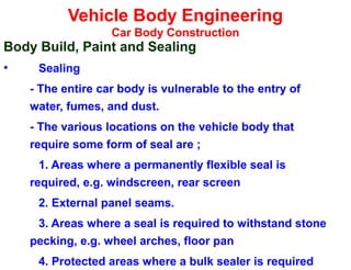 Vehicle Body Engineering Car Body Construction | PPT