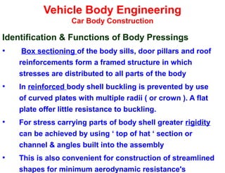 Vehicle Body Engineering Car Body Construction | PPT