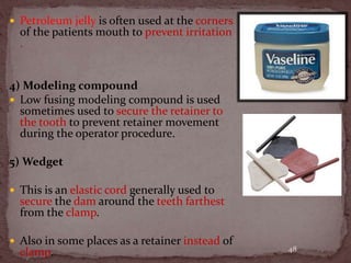 Isolation Of Dental Operating Field | PPTX