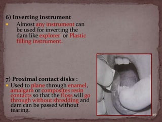 Isolation Of Dental Operating Field | PPTX