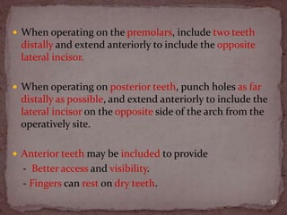 Isolation Of Dental Operating Field | PPTX