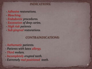 Isolation Of Dental Operating Field | PPTX