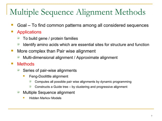 54 Mining Sequence Patterns In Biological Data Ppt