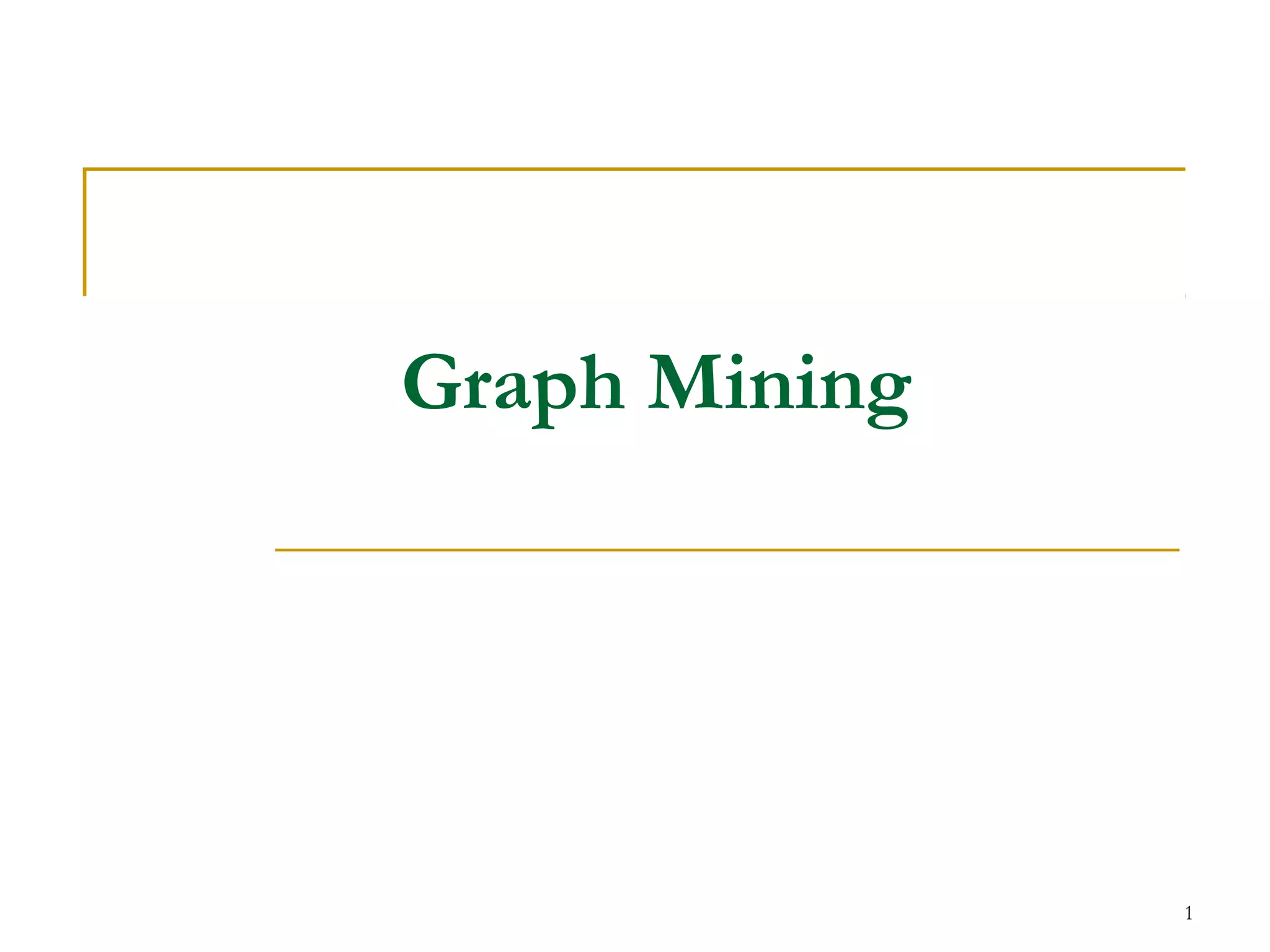 5.5 graph mining | PPT
