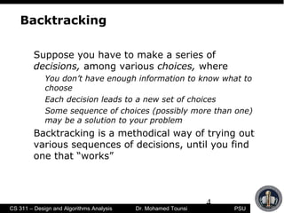 5.5 back tracking | PPT