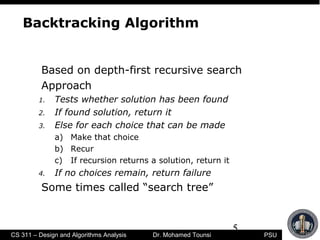 5.5 back tracking | PPT