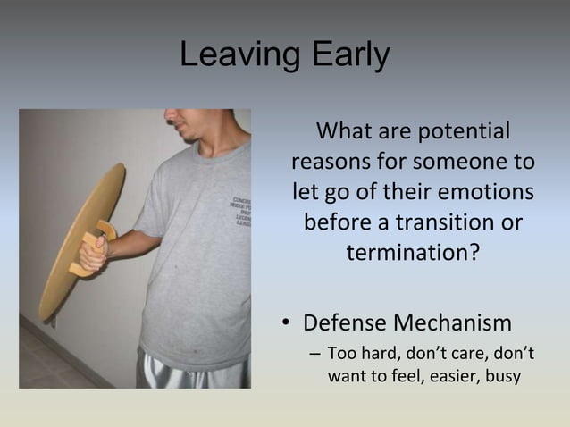 Checking Out: Moving Forward During Times of Transition - Aaron ...