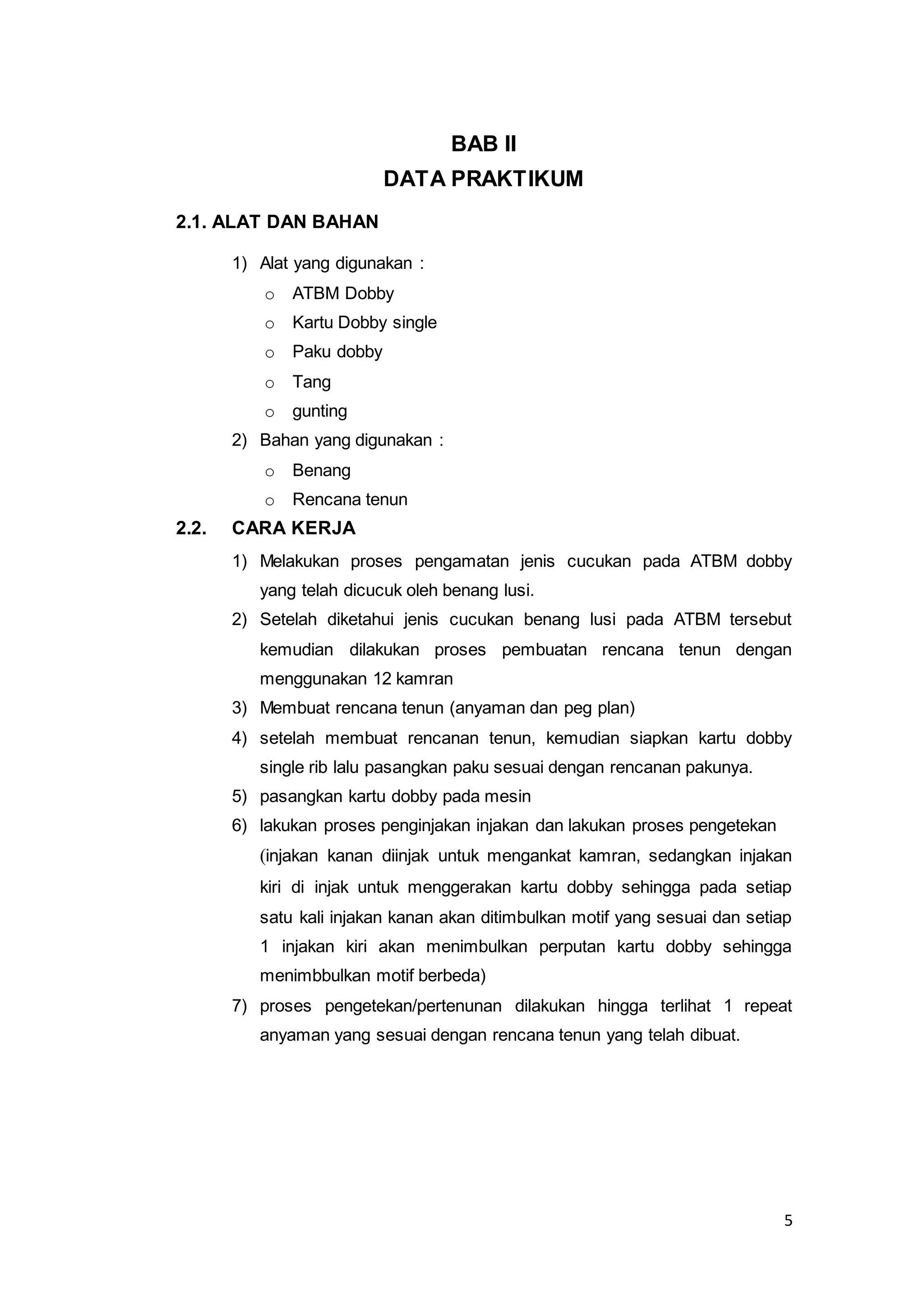 5. laporan-atbm-dobby-12-mei-2015 | DOCX