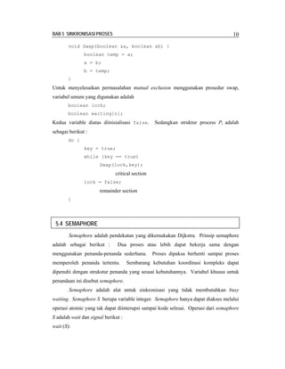5.sinkronisasi proses | PDF