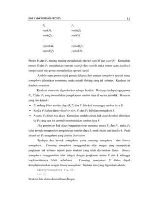 5.sinkronisasi proses | PDF