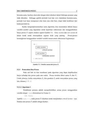 5.sinkronisasi proses | PDF
