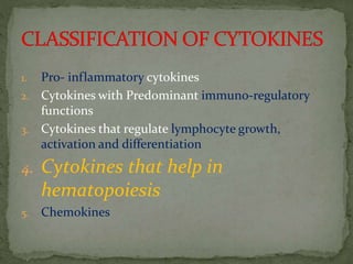 Cytokines in Periodontal Diseaase | PPTX