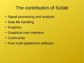 ScilabTEC 2015 - Inria | PPT