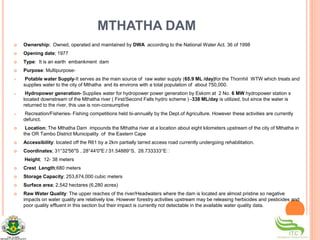 The role of SA Municipalities in dams operations and management | PPTX