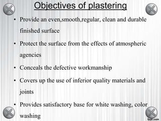 5.plastering | PPT