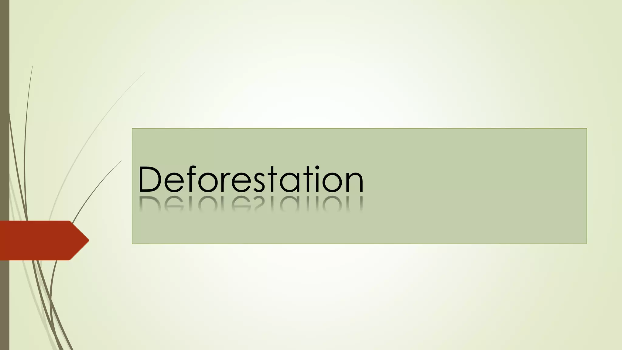 Deforestation | PPTX