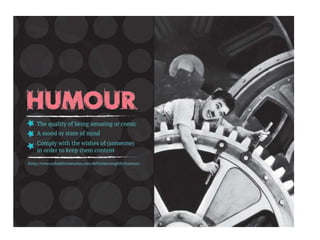 Definition of humor - public speaking skills - Manu Melwin Joy | PPT