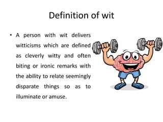 Definition of humor - public speaking skills - Manu Melwin Joy | PPT